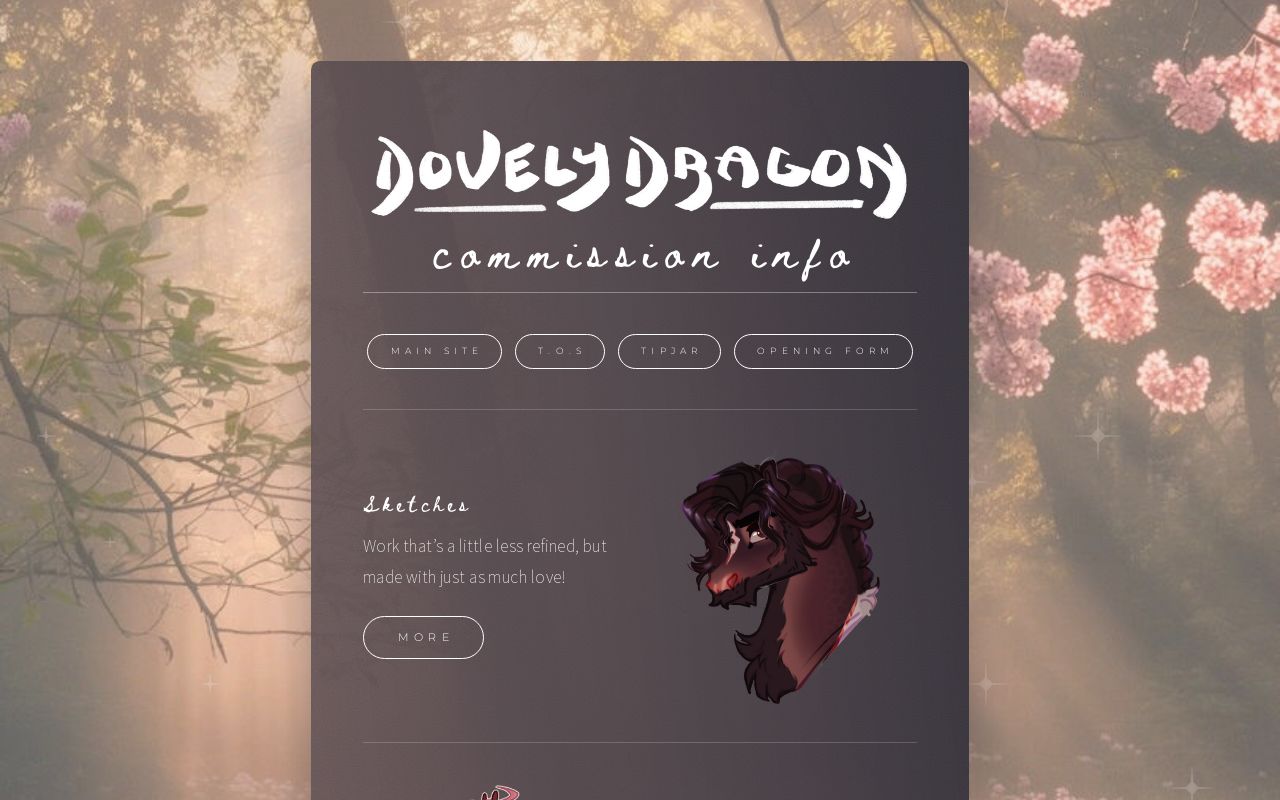 dove’s commissions